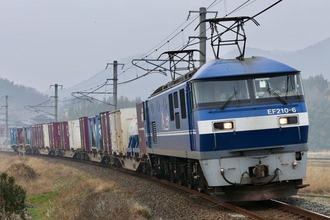 岡山機関区 EF210形 6 の写真 |鉄道写真投稿サイトTrain-Directory
