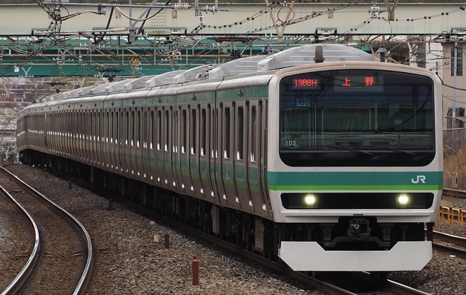 松戸車両センター本区 E231系 マト103編成 の写真 |鉄道写真投稿サイトTrain-Directory