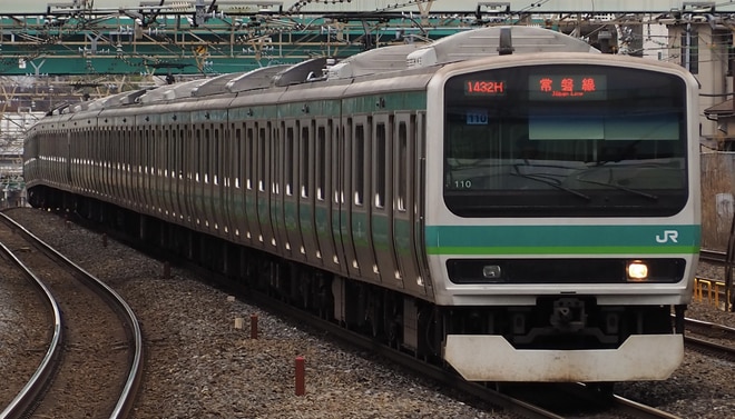 松戸車両センター本区 E231系 マト110編成 の写真 |鉄道写真投稿サイトTrain-Directory