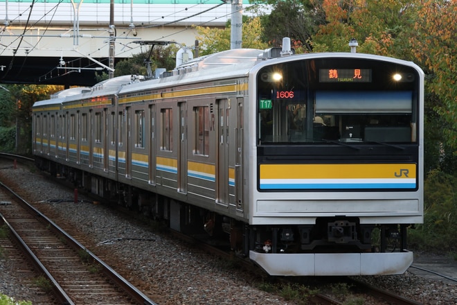 鎌倉車両センター中原支所 205系 ナハT17編成 の写真 |鉄道写真投稿サイトTrain-Directory