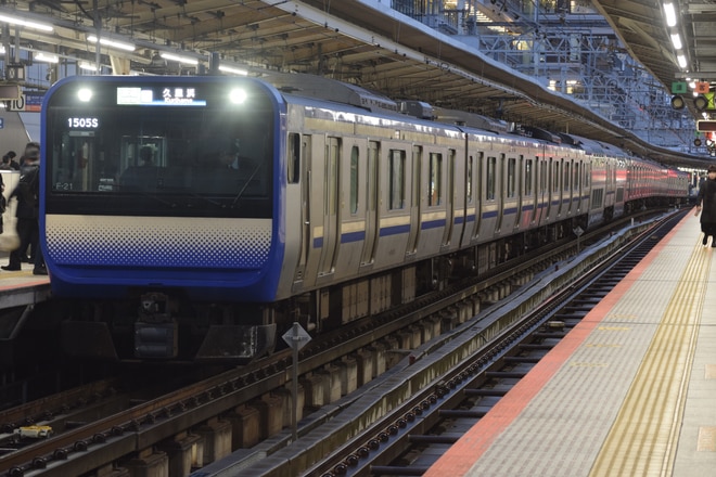 鎌倉車両センター本所 E235系 クラF-21編成 の写真 |鉄道写真投稿サイトTrain-Directory