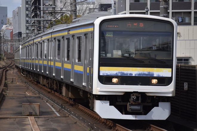 幕張車両センター 209系 マリC445編成 の写真 |鉄道写真投稿サイトTrain-Directory