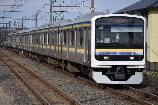 幕張車両センター 209系 マリC411編成 の写真 |鉄道写真投稿サイトTrain-Directory