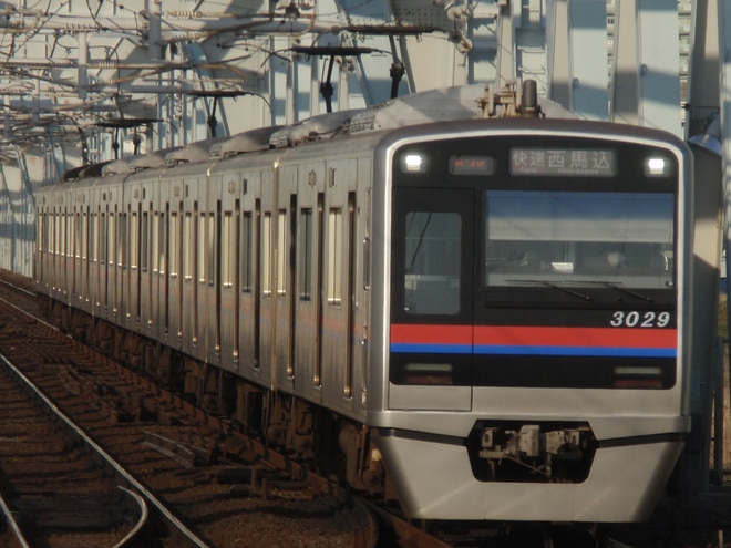 宗吾車両基地 3000形 3029F の写真 |鉄道写真投稿サイトTrain-Directory