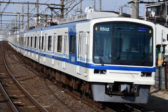 光明池車庫 5000系 5501F の写真 |鉄道写真投稿サイトTrain-Directory