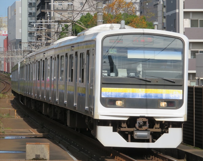 幕張車両センター本区 209系 マリC439編成 の写真 |鉄道写真投稿サイトTrain-Directory
