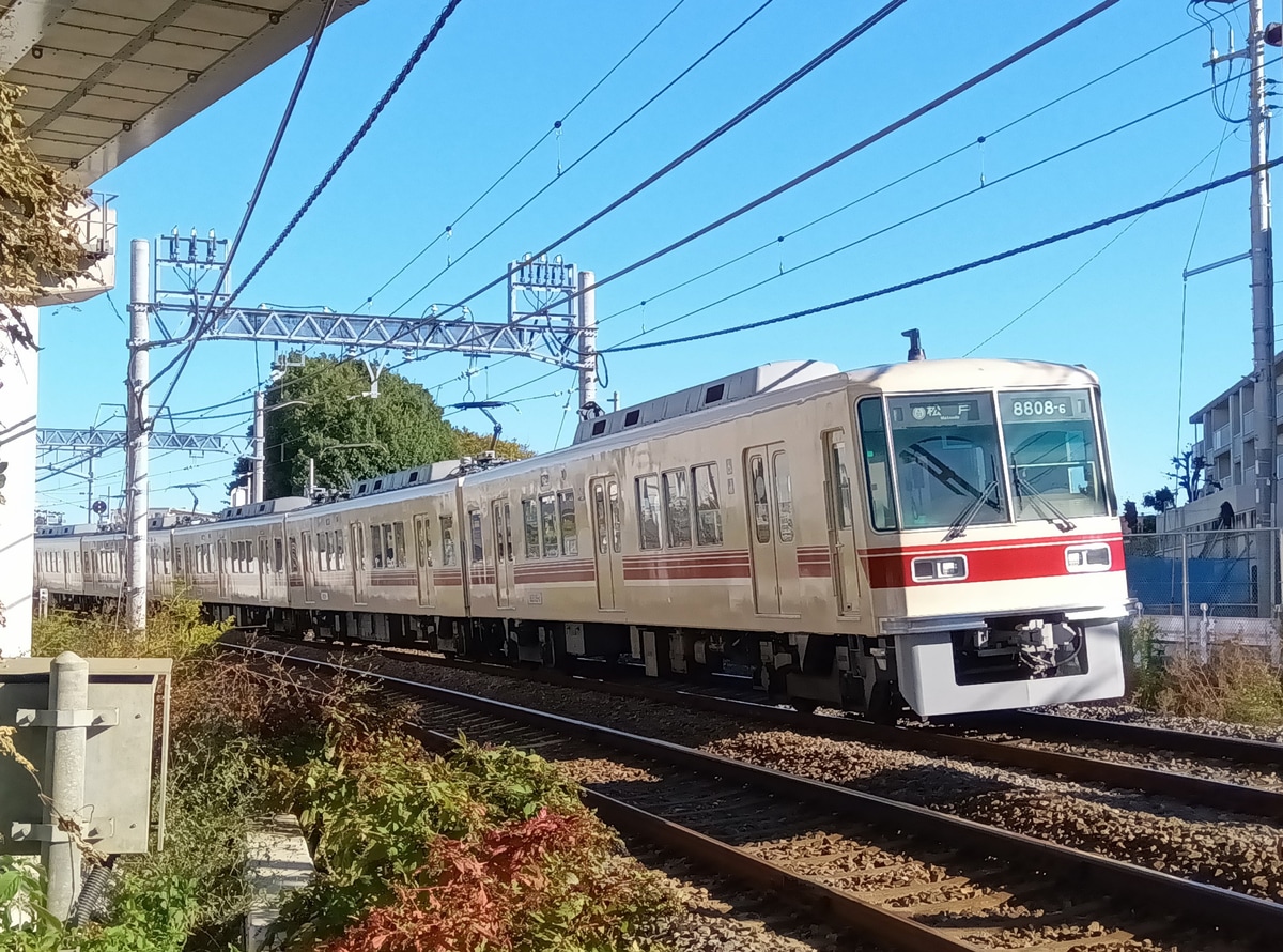 くぬぎ山車両基地 8800形 8808F の写真 |鉄道写真投稿サイトTrain-Directory