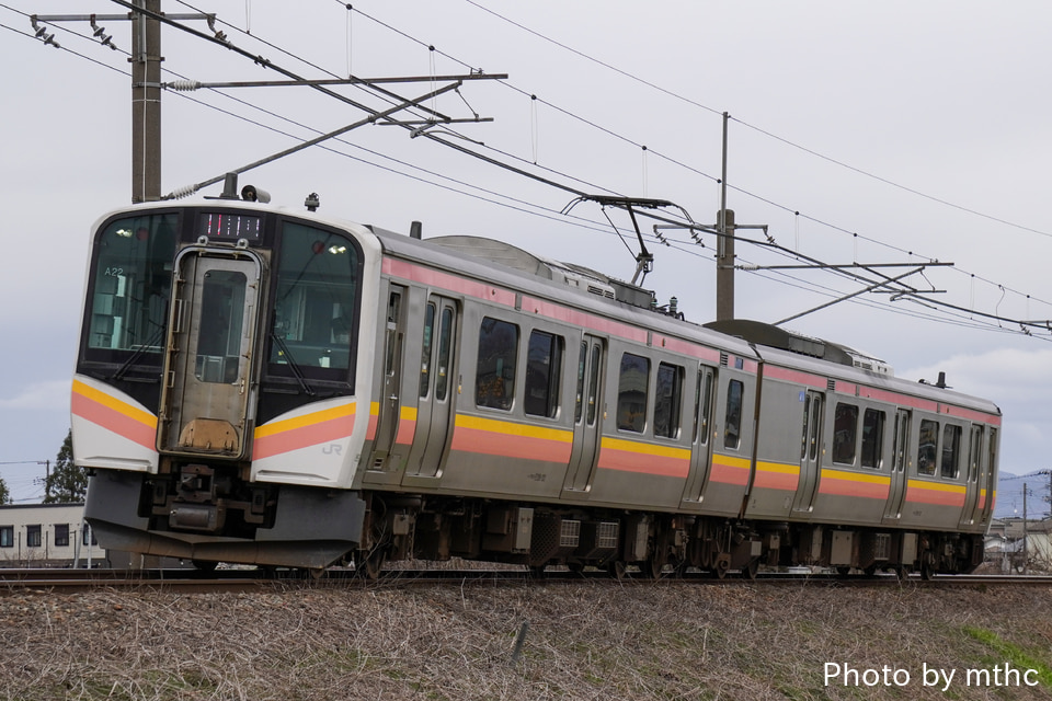 JR東E129系ニイA22編成(ニイA22)の編成データ、編成表、ニュース、写真|2nd-train