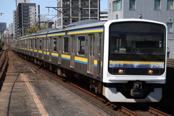 幕張車両センター 209系 マリC438編成 の写真 |鉄道写真投稿サイトTrain-Directory