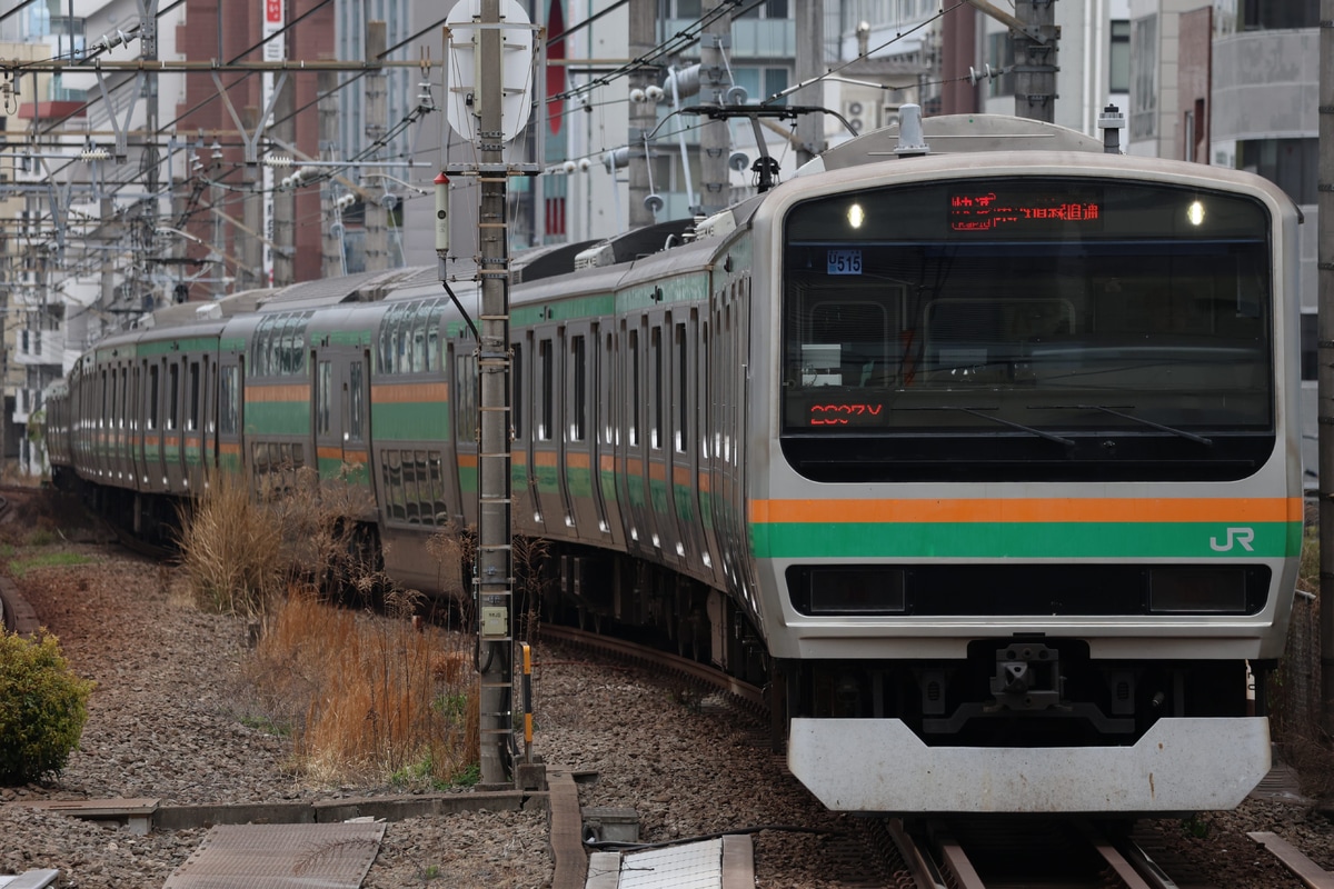 小山車両センター E231系 ヤマU515編成 の写真 |鉄道写真投稿サイトTrain-Directory
