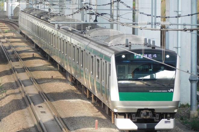 川越車両センター E233系 ハエ112編成 の写真 |鉄道写真投稿サイトTrain-Directory