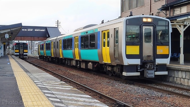 水郡線営業所 キハE130系 10編成 の写真 |鉄道写真投稿サイトTrain-Directory