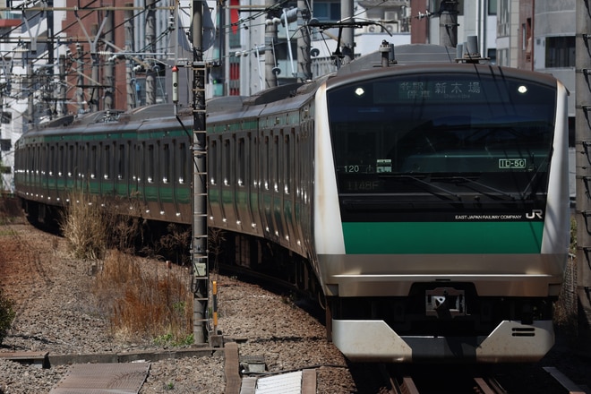川越車両センター E233系 ハエ120編成 の写真 |鉄道写真投稿サイトTrain-Directory
