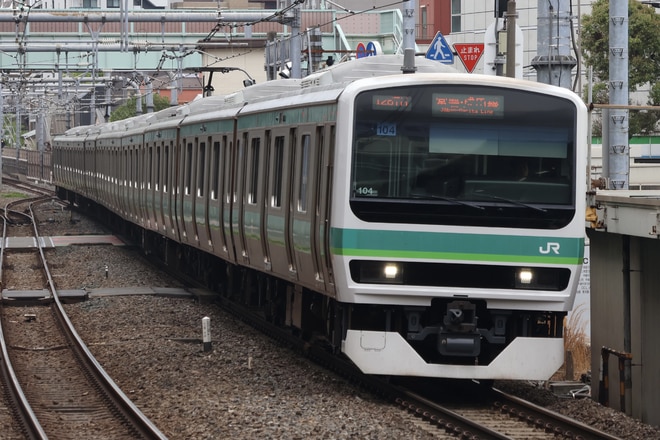 松戸車両センター本区 E231系 マト104編成 の写真 |鉄道写真投稿サイトTrain-Directory