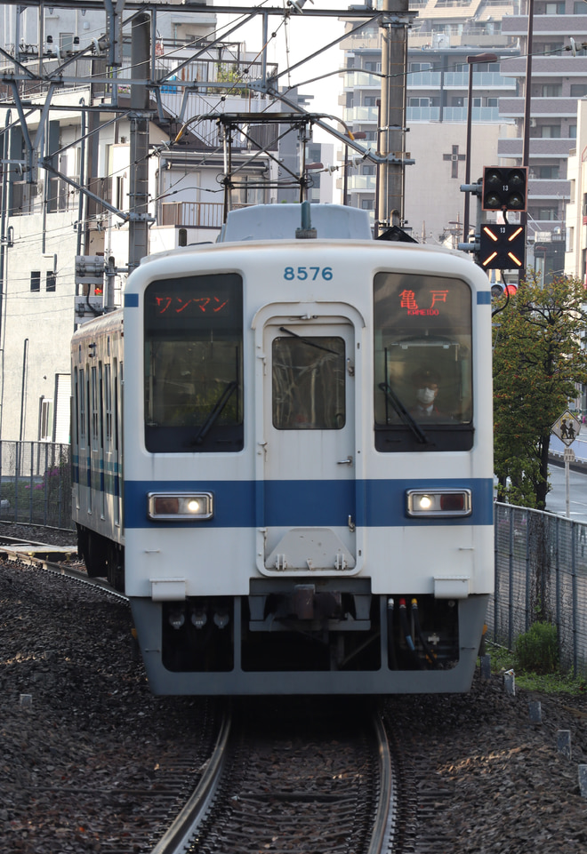 春日部検修区 8500系 8576F の写真 |鉄道写真投稿サイトTrain-Directory