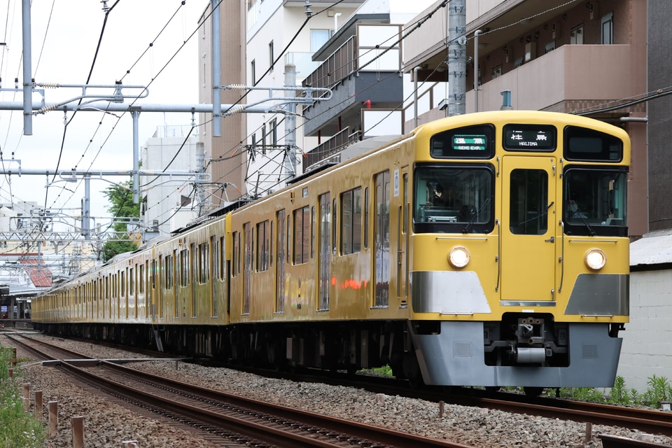 西武2000系2459F(2459編成)の編成データ、編成表、ニュース、写真|2nd-train