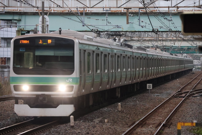 松戸車両センター本区 E231系 マト109編成 の写真 |鉄道写真投稿サイトTrain-Directory