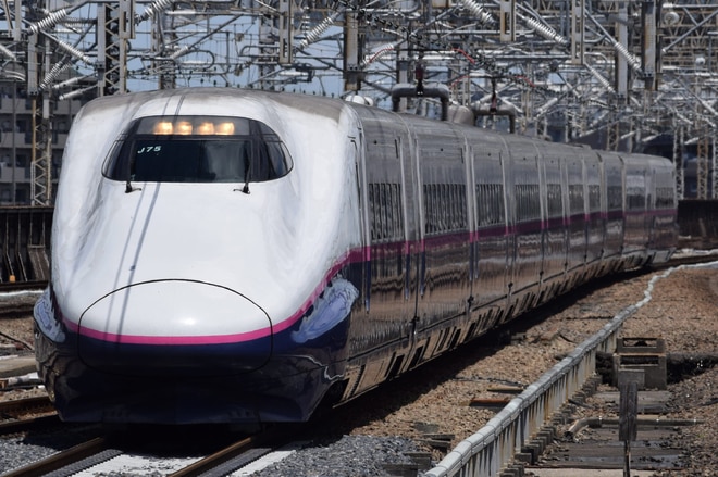 新幹線総合車両センター E2系 J75編成 の写真 |鉄道写真投稿サイトTrain-Directory