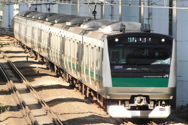 川越車両センター E233系 ハエ130編成 の写真 |鉄道写真投稿サイトTrain-Directory