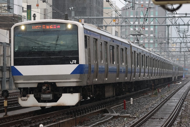 勝田車両センター E531系 カツK407編成 の写真 |鉄道写真投稿サイトTrain-Directory