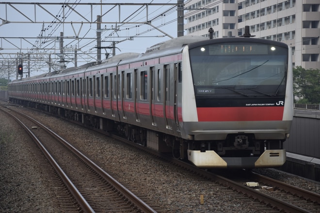 京葉車両センター E233系 ケヨ501編成 の写真 |鉄道写真投稿サイトTrain-Directory