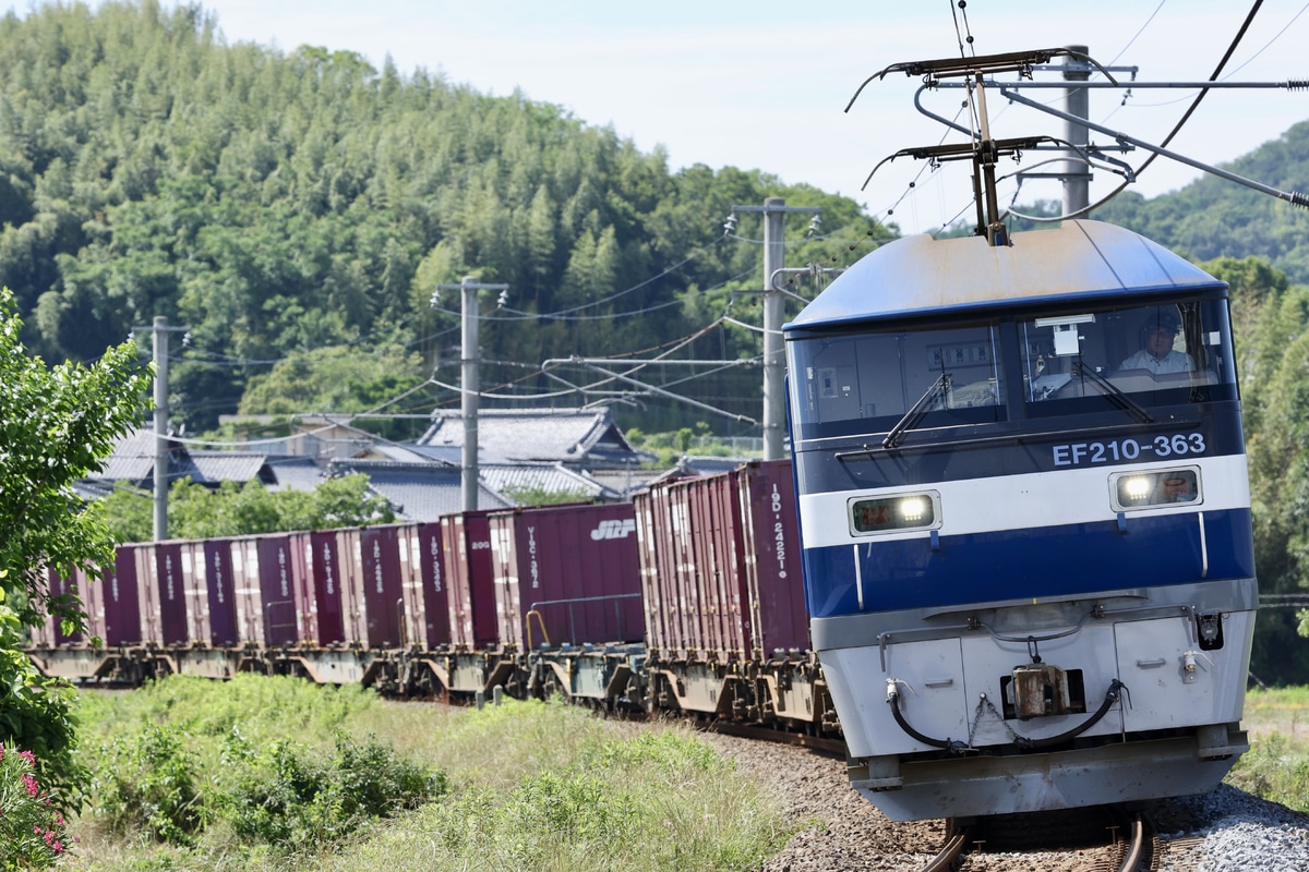 吹田機関区 EF210 363 の写真 |鉄道写真投稿サイトTrain-Directory