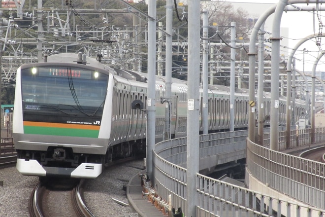 小山車両センター E233系 ヤマU629編成 の写真 |鉄道写真投稿サイトTrain-Directory