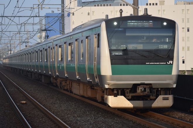 川越車両センター E233系 ハエ136編成 の写真 |鉄道写真投稿サイトTrain-Directory