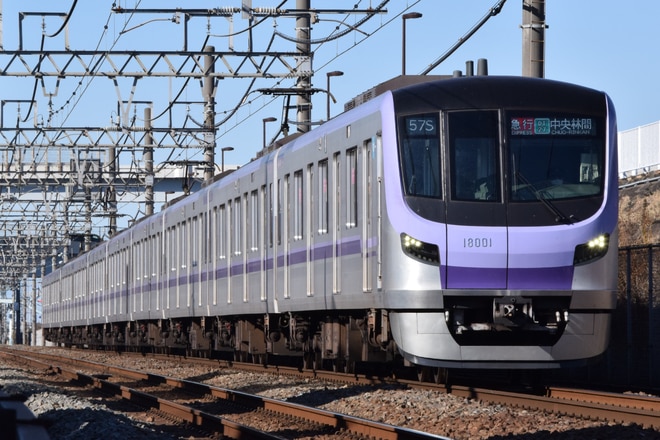 鷺沼検車区 18000系 18101F の写真 |鉄道写真投稿サイトTrain-Directory