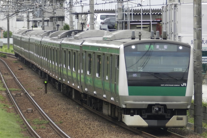 川越車両センター E233系 ハエ126編成 の写真 |鉄道写真投稿サイトTrain-Directory