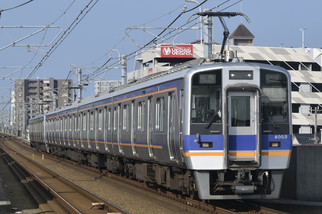 住ノ江検車区 8000系 8005F の写真 |鉄道写真投稿サイトTrain-Directory