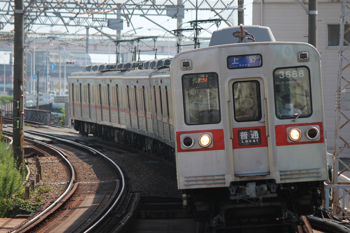 3600形 3688 の写真 |鉄道写真投稿サイトTrain-Directory