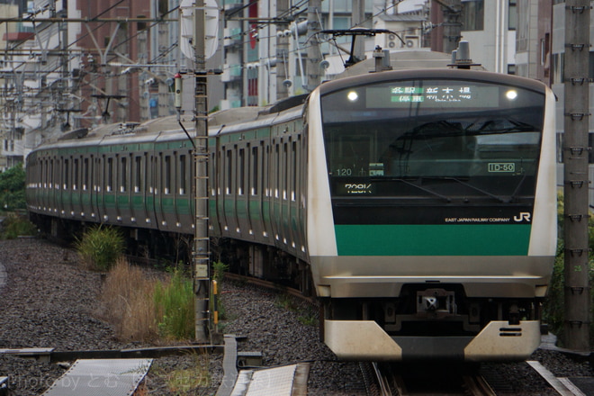 川越車両センター E233系 ハエ120編成 の写真 |鉄道写真投稿サイトTrain-Directory