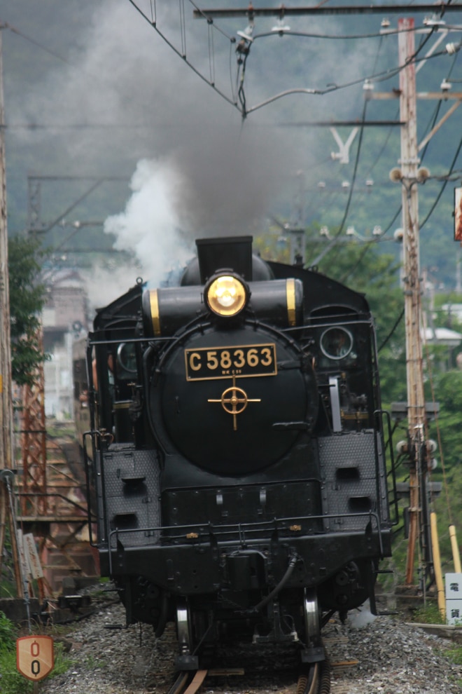 広瀬川原車両基地 C58 363 の写真 |鉄道写真投稿サイトTrain-Directory